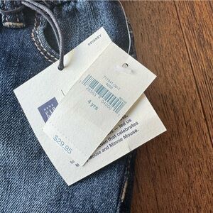 GAP | Bottoms | Gap Disney Denim Shorts For Girls Size 4y New With Tags | Poshmark